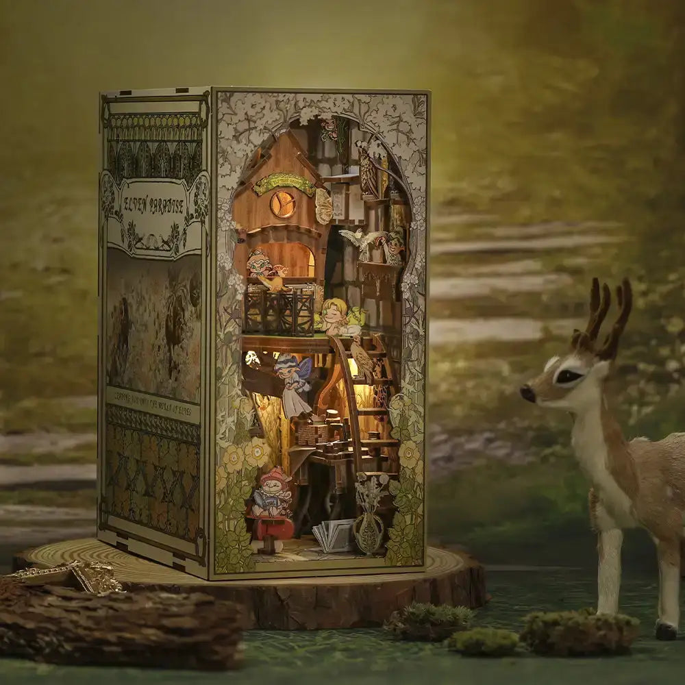 Elven Paradise Book Nook | Book-Nook-Store™